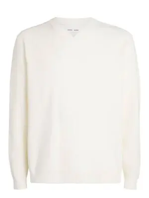 SAMSØE SAMSØE Saklas V-neck Sweater - Ivory