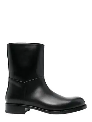 THE ROW Nobilis Slip-on Boots - Black