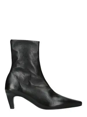 JUDE Leather Cave Ankle Boots 55 - Black