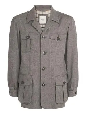 PURDEY Purdey Wool-Silk-Cashmere Kalahari Jacket