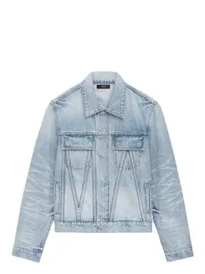 Amiri Japanese Selvedge Trucker Jacket - Indigo