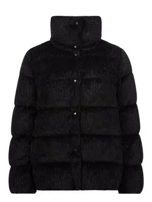 Moncler Cochevisse Corduroy Short Down Jacket - Black