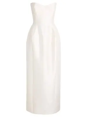 Camilla And Marc Wool-silk Sona Maxi Dress - Ivory