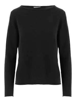 ALLUDE Allude Long-Sleeved Pullover Sweater