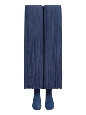 Alaïa High-top Tassel Stockings - Blue