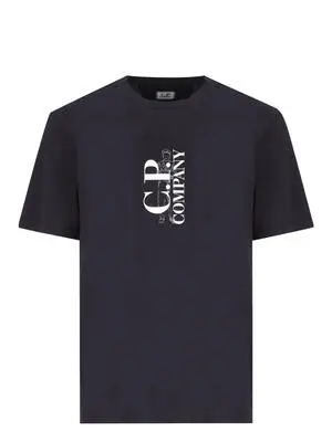 C.P. COMPANY Short-sleeved T-shirt - Blue