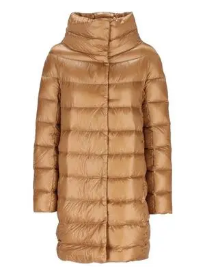 Herno Long-sleeved Padded Jacket - Brown