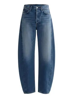 AGOLDE Balloon High-rise Wide-leg Jeans - Blue