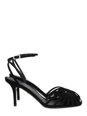 ALEVI MILANO Strappy Heeled Sandals - Black