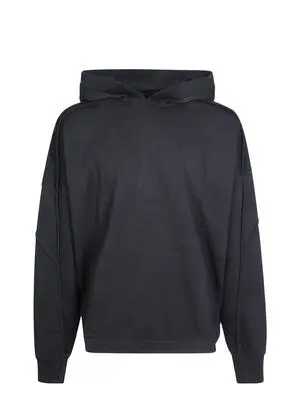 THOM KROM Hooded Oversized Sweatshirt - Black
