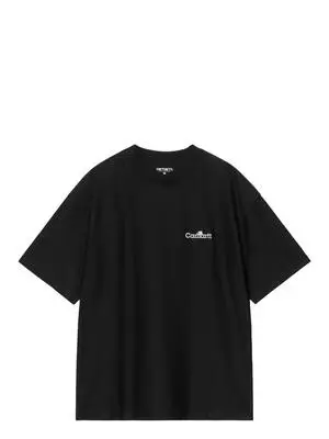 Carhartt Work In Progress S/s Wip Label T-shirt - Black