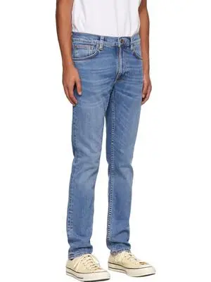 Nudie Jeans Belt Loop Jeans - Blue