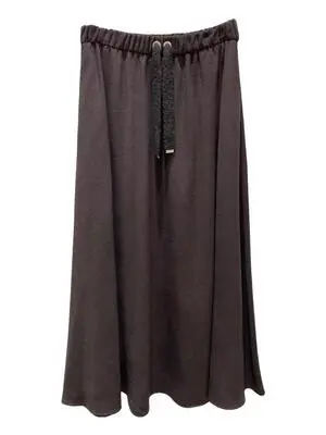 Herno Long Skirt - Brown