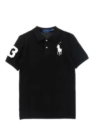 Polo Ralph Lauren Big Pony' Polo Shirt - White/black