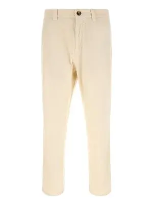 Brunello Cucinelli Cotton Corduroy Trousers - Beige