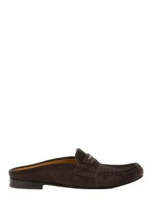 Fendi Scrunch Sabot - Brown