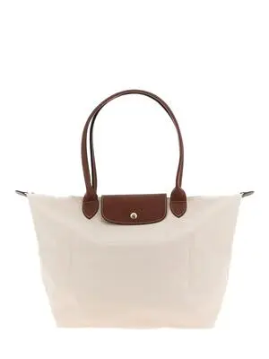 Longchamp LONGCHAMP Le Pliage Original Shoulder Bag Beige