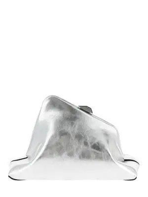 Attico Day Off Clutch - Silver