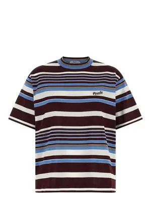 Prada Logo Intarsia Sweater - Multi