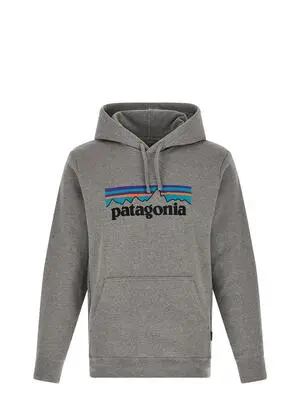 Patagonia P-6 Logo Uprisal Hoodie - Gray