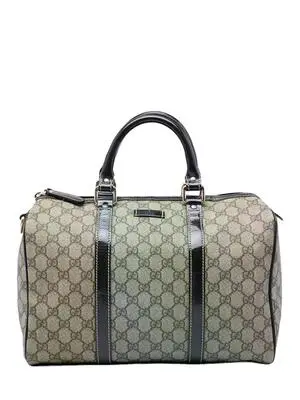 Gucci Gg Supreme Joy Boston Bag - Neutrals