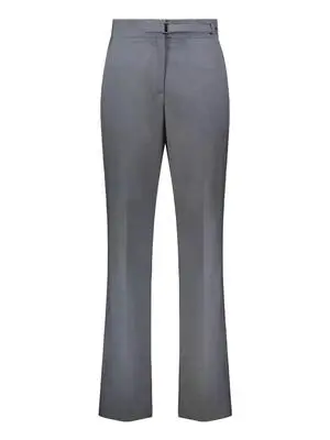 MOORER Wide-leg Tailored Trousers - Blue