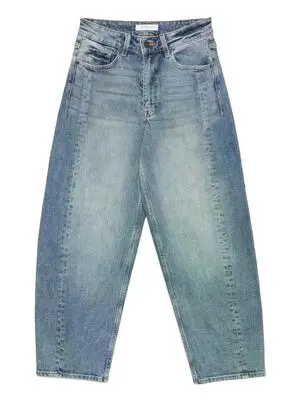 JCSOPHIE Faded Straight-leg Jeans - Blue