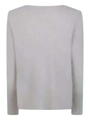 Antonelli Firenze Antonelli Boat-Neck Alpaca Sweater Grey