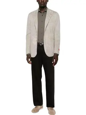 XACUS Spread-collar Shirt - Grey
