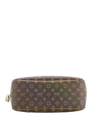 LOUIS VUITTON Deauville Monogram Canvas Handbag - Brown