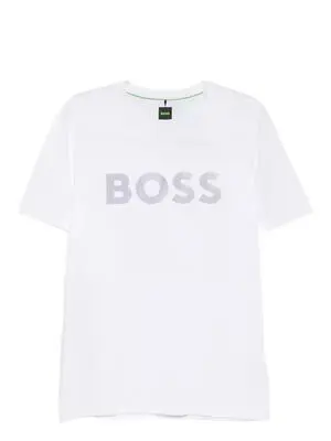 BOSS Logo-print T-shirt - White