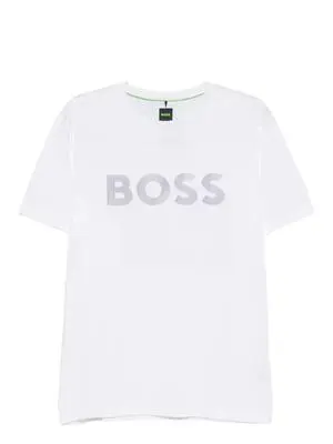 BOSS Logo-print T-shirt - White