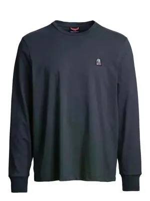 PARAJUMPERS Logo-patch Long-sleeve T-shirt - Blue