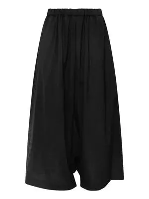Comme Des Garçons Wide-leg Trousers - Black