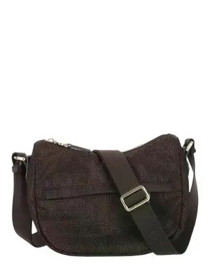 Borbonese B-club Luna Shoulder Bag - Brown