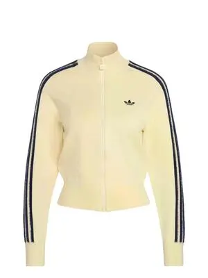 Adidas Adidas Knitted Firebird Track Top Yellow