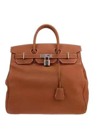 Hermès 2022 40 Haut À Courroies Tote Bag - Brown