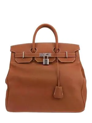 Hermès 2022 Haut À Courroies Tote Bag - Brown