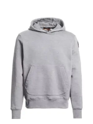 PARAJUMPERS Everest Logo-patch Hoodie - Grey