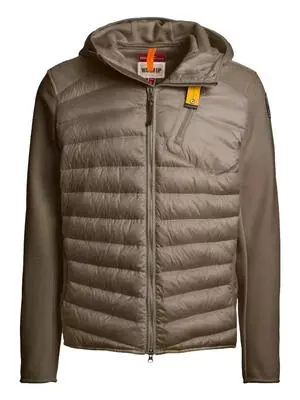 PARAJUMPERS Nolan Hybrid Hooded Jacket - Brown