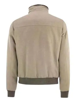 MOORER Bellati Ls9 Bomber Jacket - Neutrals