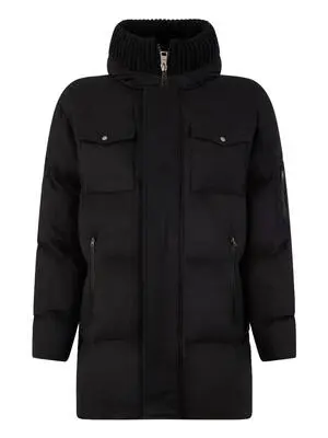 Herno Hooded Padded Jacket - Black