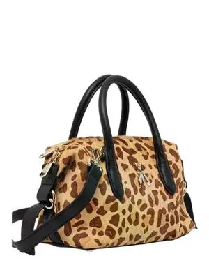 PATRIZIA PEPE Patrizia Pepe Leopard-Print Shoulder Bag