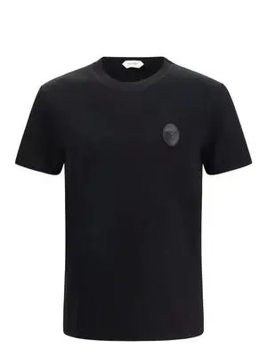 Versace Cotton-jersey Slim T-shirt - Black