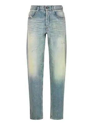 DIESEL® Distressed Faded-effect Jeans - Blue