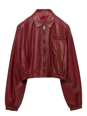 PRADA Prada Nappa Leather Jacket