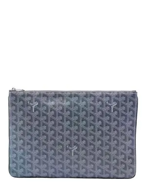 Goyard Senat Mm Clutch Bag - Grey