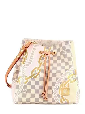 LOUIS VUITTON Limited Edition Nautical Damier Mm Bucket Bag - Multicolour
