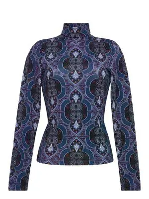 CARA CARA Cara Cara Piper Graphic-Print Turtleneck Top