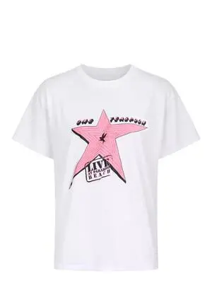 ONETEASPOON Star Tour Graphic T-shirt - White